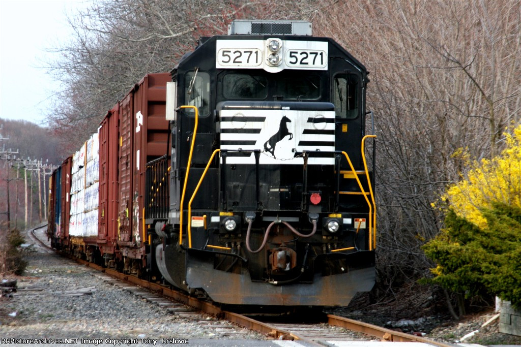 NS 5271 With Eight Cars